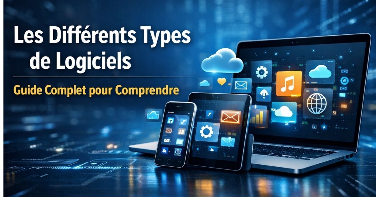 Les types de logiciels : catégories, exemples et critères de choix
